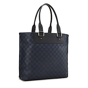 Louis Vuitton, Pre-Loved Damier Cobalt Cabas Voyage, Blue
