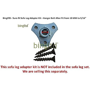 BingLTD - 5 1/4" Mahogany Hardwood Sofa Legs - Set of 4 (P129-157)