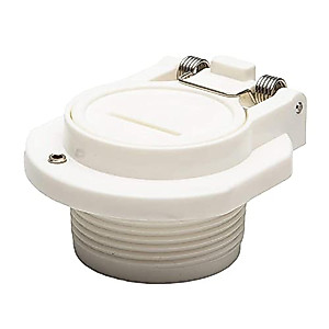 PETSOLA Practical Free Rotating Vacuum Lock Wall Accessories,Portable Wall Fitting Suction Pool, for Outdoor,Garden, Patio,Pools, Lawn