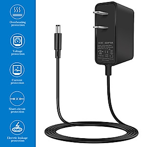 TTODDE UL Listed 6V 2A AC/DC Adapter 6V Power Supply Charger 6V Adapter 2A 1.5A 1A 0.5A 0.3A 12W DC 6V Power Adapter for Omron Healthcare Upper Arm Blood Pressure Monitor, Touchless Trash Can