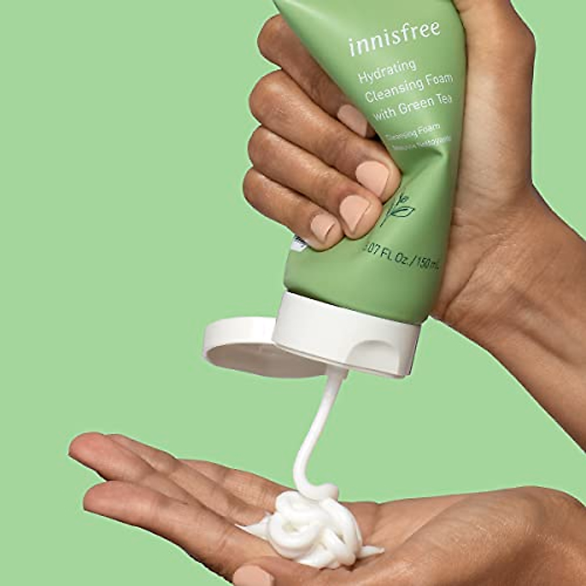 innisfree Green Tea Hydrating Cleansing Foam Creamy Face Cleanser
