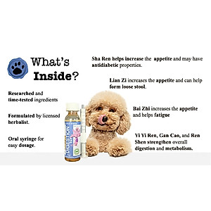 Eat- Appetite Stimulant and General Digestive Support for Dogs & Cats - 2 fl oz Food Topper
