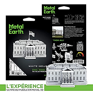Fascinations Metal Earth White House 3D Metal Model Kit
