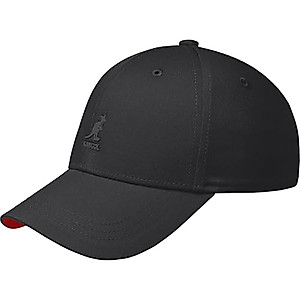 Kangol Stretch-Fit Baseball Cap for Men and Women, Large/X-Large, Black