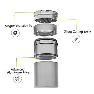 COTOP Spice Grinder 2"(Silvery)