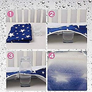 Mechpia 2 Pack Guinea Pig Cage Liners, Size 27’’ x 19’’ Super Absorbent – Reusable & Washable Guinea Pig Pee Pads Bedding for Hamster Rabbit Chinchilla Gerbil Hedgehog Mouse Small Animal