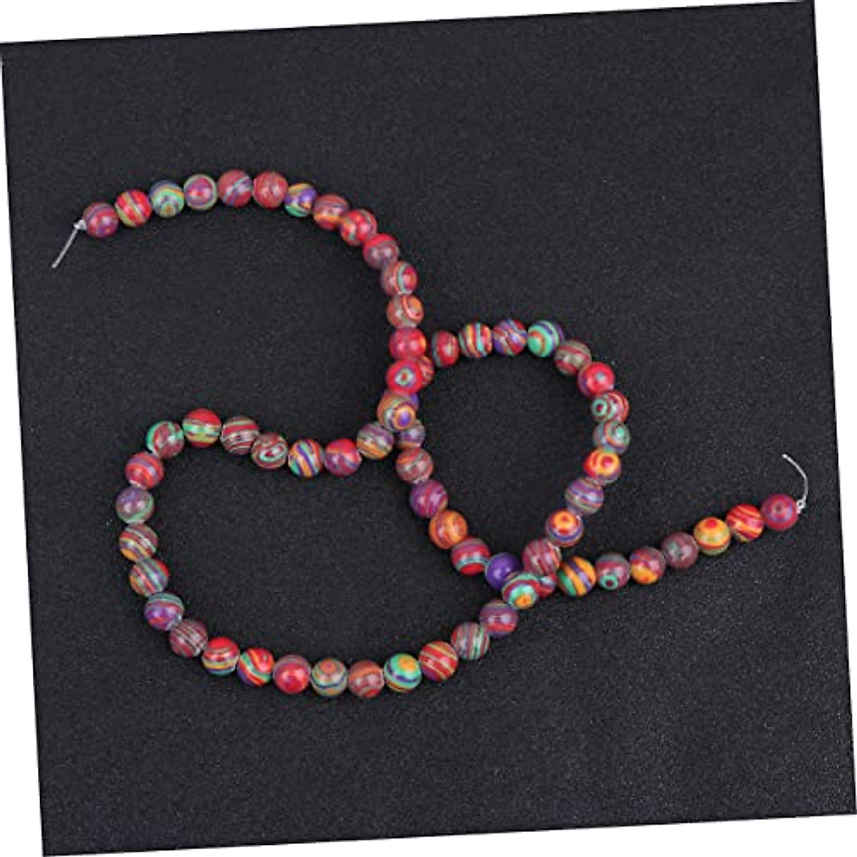 Didiseaon Gemstone Bracelets Gemstone Jewelry Bead Charms for Bracelets Spacers for Jewelry Making Bracelet Beads Bracelet Spacers Beads Jewelry Beads Loose Beads Beading Kits Beaded 62pcs