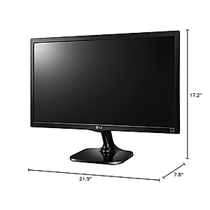 LG 24M47VQ 24-Inch FHD 1080p LED-lit Monitor, Black