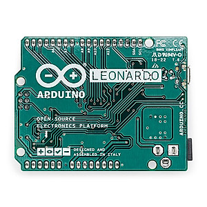 Arduino Leonardo with Headers [A000057]