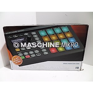 Native Instruments Maschine Mikro MK2 Groove Production Studio, Black
