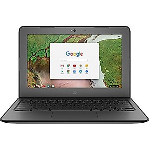 HP 11.6" Chromebook 11 G6 EE Touchscreen LCD Chromebook Intel Celeron N3350 Dual-Core 1.1GHz 4GB LPDDR4 16GB Flash Memory Chrome OS Model 3Pd93Ut#Aba