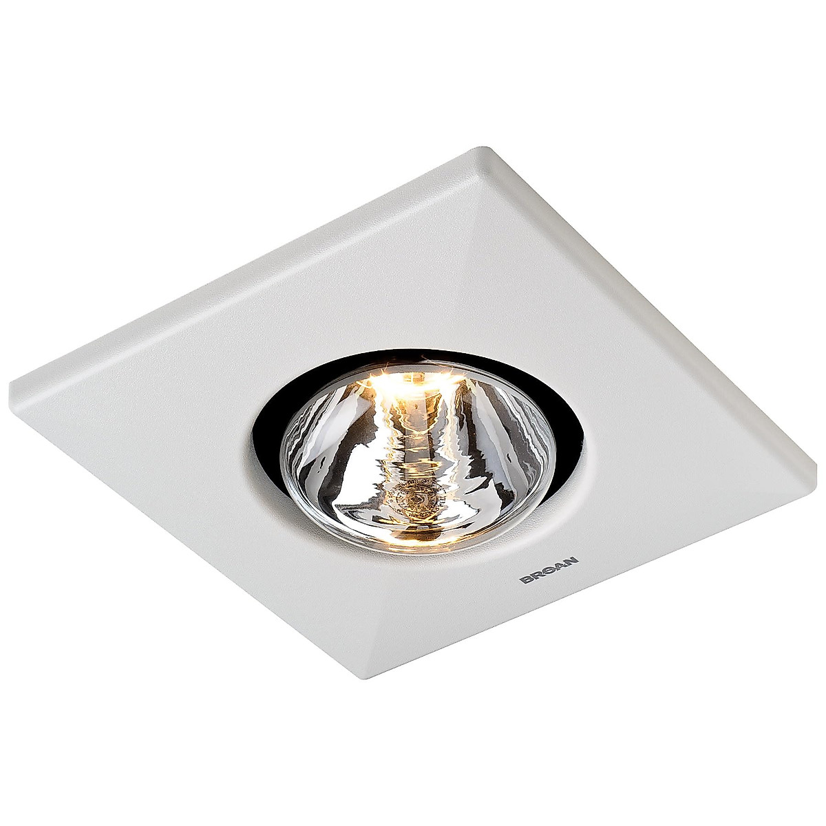 Broan-NuTone 162 Type IC Infrared Single-Bulb Ceiling Heater with Fan, 1, White