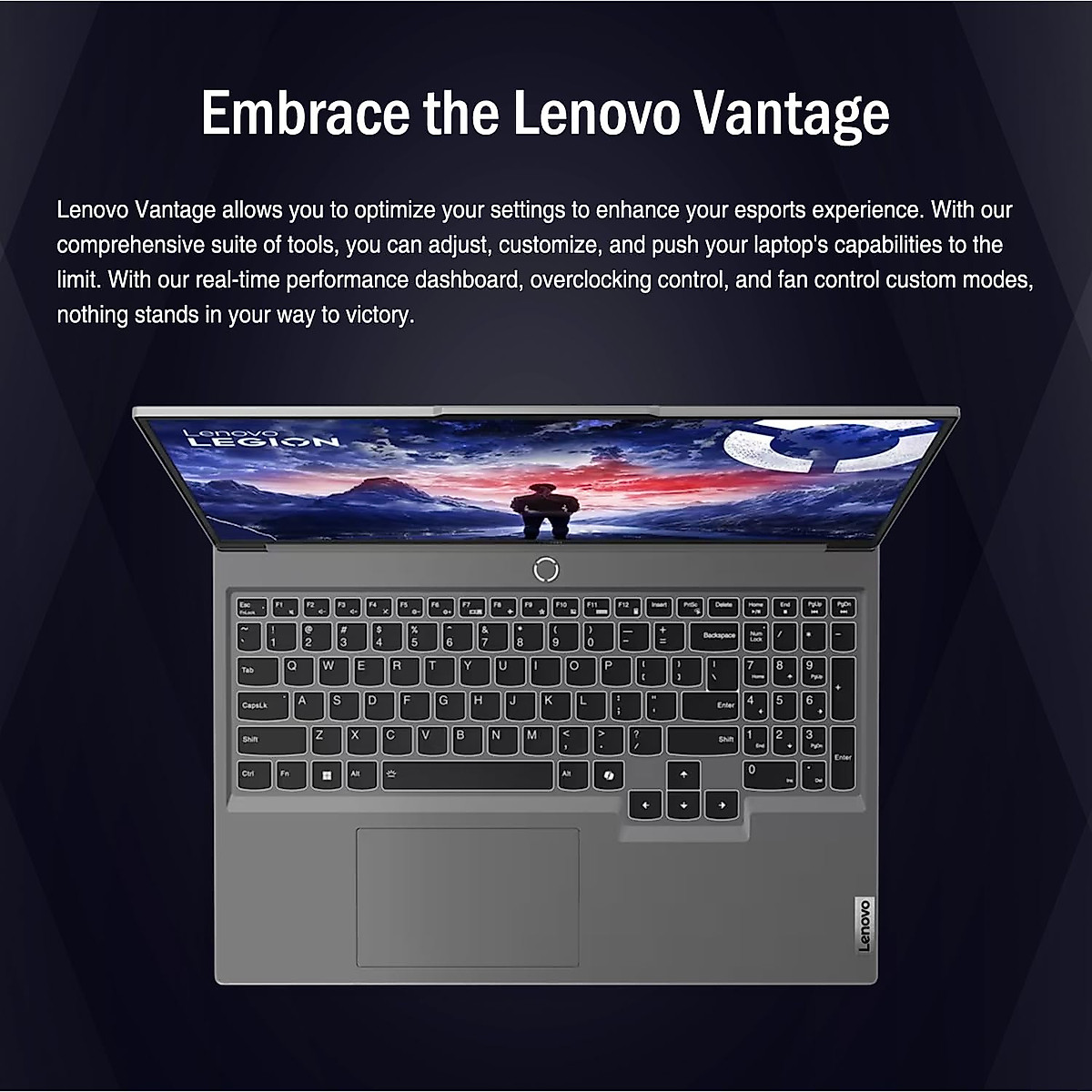 Lenovo Legion Gaming Laptop, 16" QHD+ (2560 x 1600) 165 Hz, Intel i9-14900HX, NVIDIA GeForce RTX 4070, 64GB RAM, 1TB SSD, RGB Backlit Keyboard, Windows 11 Home