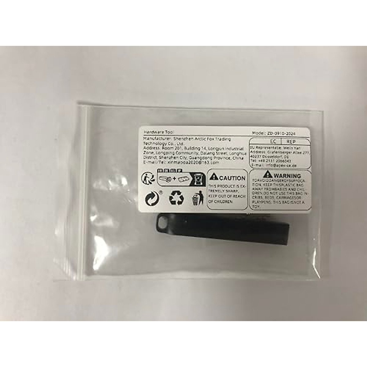 Omesio 2PCS Mini Pocket Box Cutter Keychain, Small Folding Utility Knife with 10 Extra Blades for Men, EDC Retractable Package Letter Opener Cutter Tool Little Box Cutter (Black)