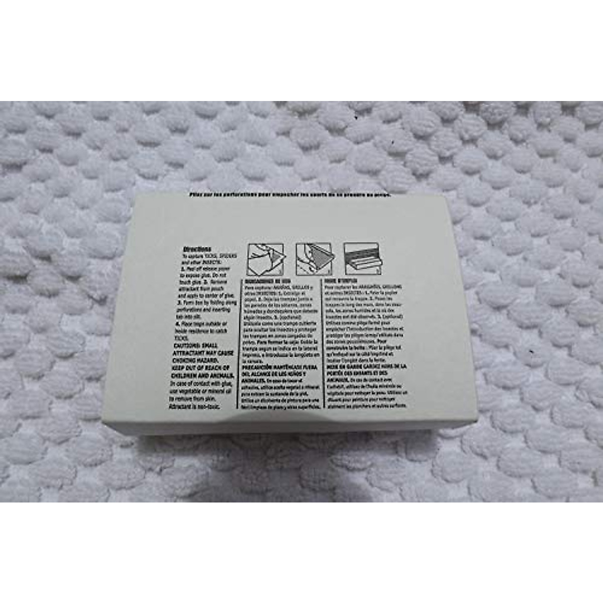 Tick Trapper Tick Sticker Flea, Tick, and Insect Trap - Non-Toxic and Easy to Use - Patent Pending Tick Attractant, Sticky Glue Traps Crawling Insects (Pack of 3)