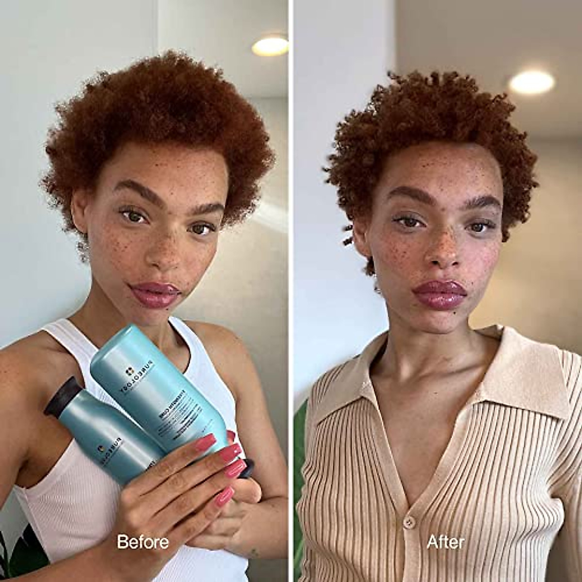 Pureology Strength Cure Shampoo | For Damaged, Color-Treated Hair | Fortifies & Strengthens Hair | Sulfate-Free | Vegan | Updated Packaging | 9 Fl. Oz