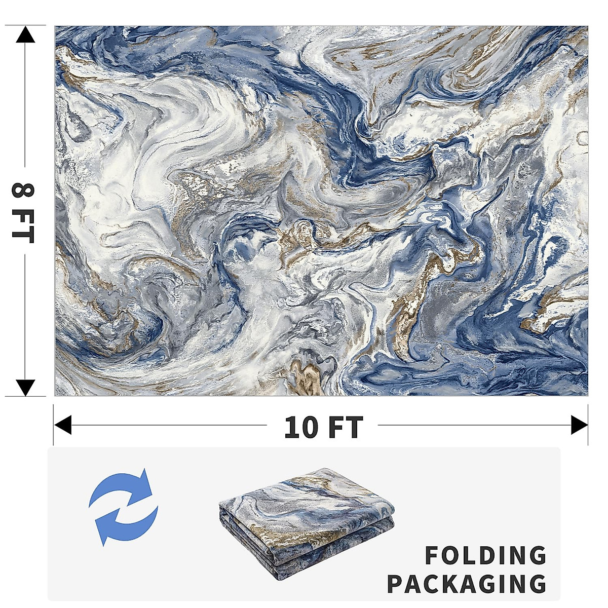 8x10 Area Rugs for Living Room, Modern Abstract Rug for Bedroom, Contemporary Machine Washable Rug, Large Stain Resistant Carpet for Dining Room Playroom Home Office, Pet & Kids Friendly