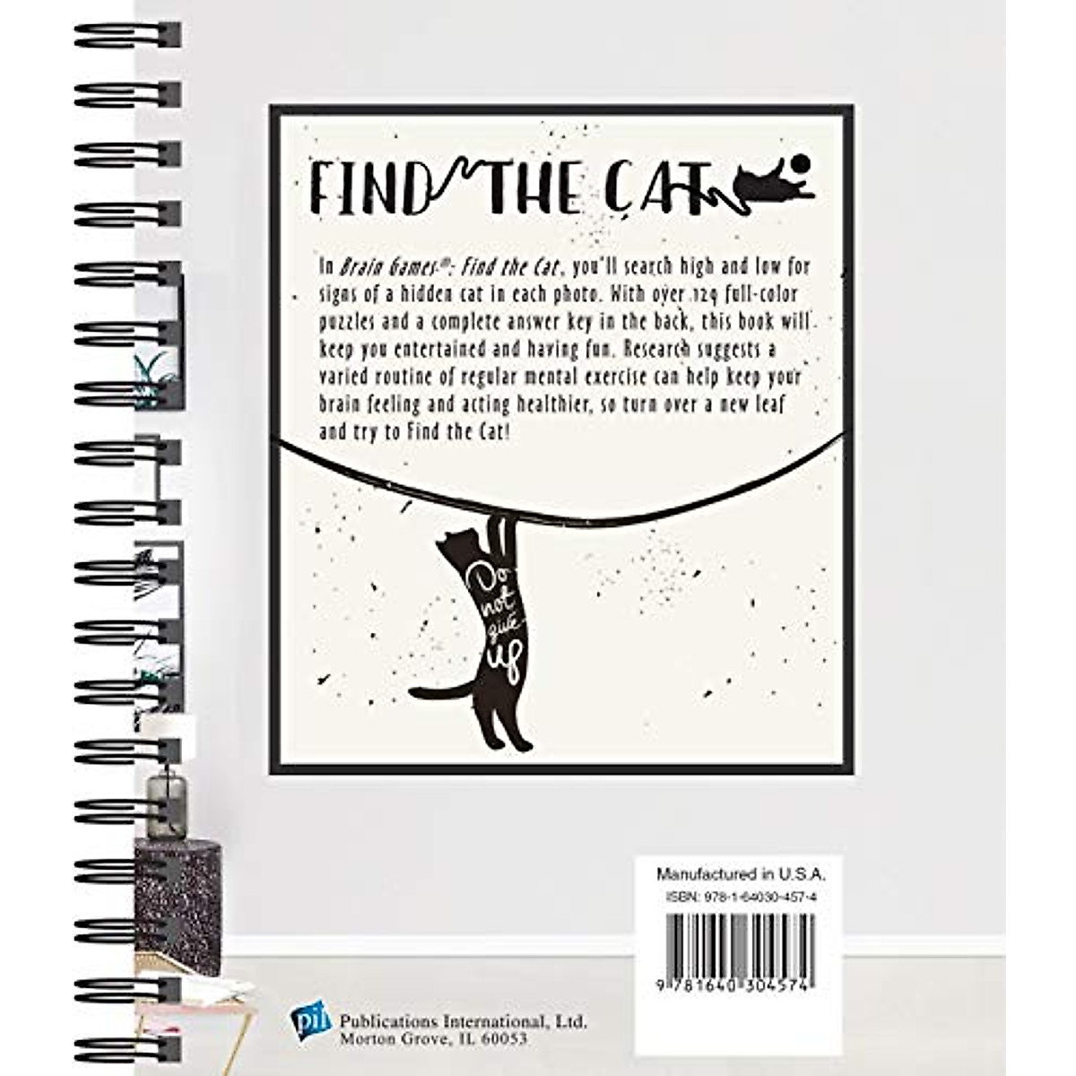 Brain Games - Find the Cat: Track Down Cute Cats and Adorable Kittens in 129 Pictures (Volume 1) (Brain Games - Picture Puzzles)