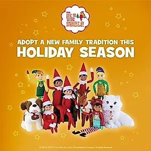 The Elf on the Shelf: A Christmas Tradition - Girl Scout Elf with Blue Eyes - includes Artfully Illustrated Storybook, Keepsake Box and Official Adoption Certificate