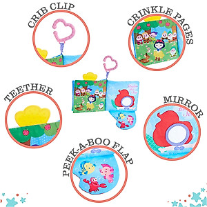 Disney Baby Princess Soft Book for Babies, 5x6x1 Inch