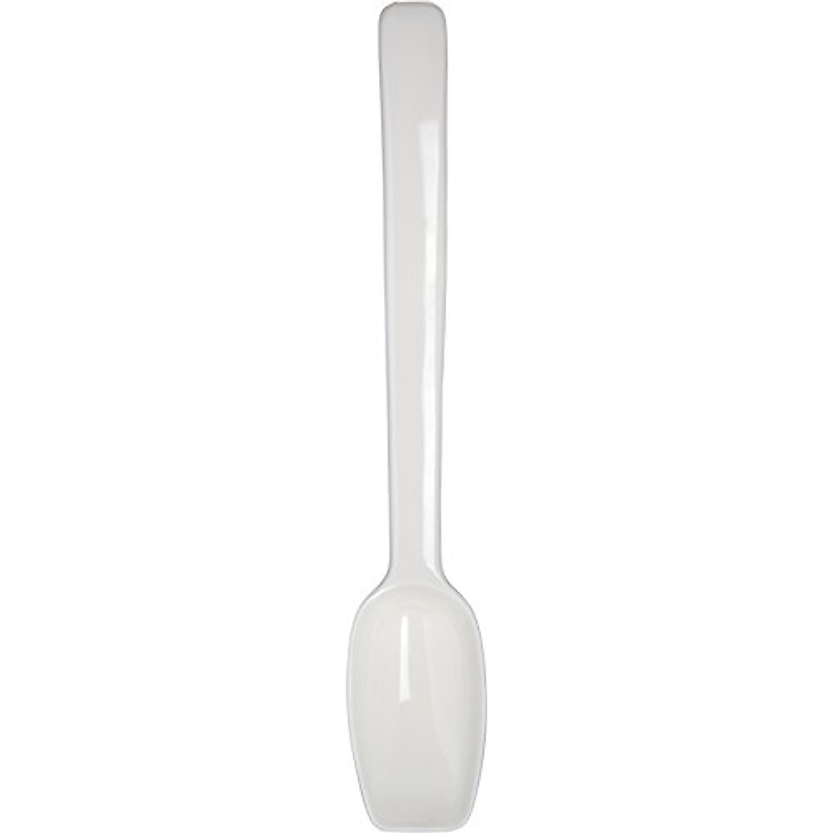 Carlisle FoodService Products Plastic Solid Spoon, 9 Inches, White