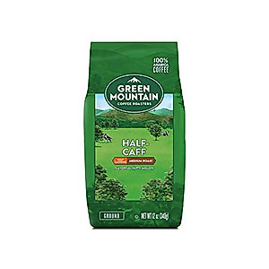 Green Mountain Coffee Roasters Half-Caff, 12 oz. Ground