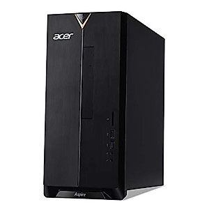 Acer Aspire TC-895-UA92 Desktop, 10th Gen Intel Core i5-10400 6-Core Processor, 12GB 2666MHz DDR4, 512GB NVMe M.2 SSD, 8X DVD, 802.11ax Wi-Fi 6, USB 3.2 Type C, Windows 10 Home