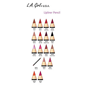 17 Colors of LA GIRL Lipliner Pencil