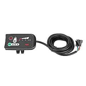 VGEBY E-Bike Controller Display, Waterproof Electric Brushless Controller Display Control Panel DIY Accessory for Electric Bike Scooter (48V)