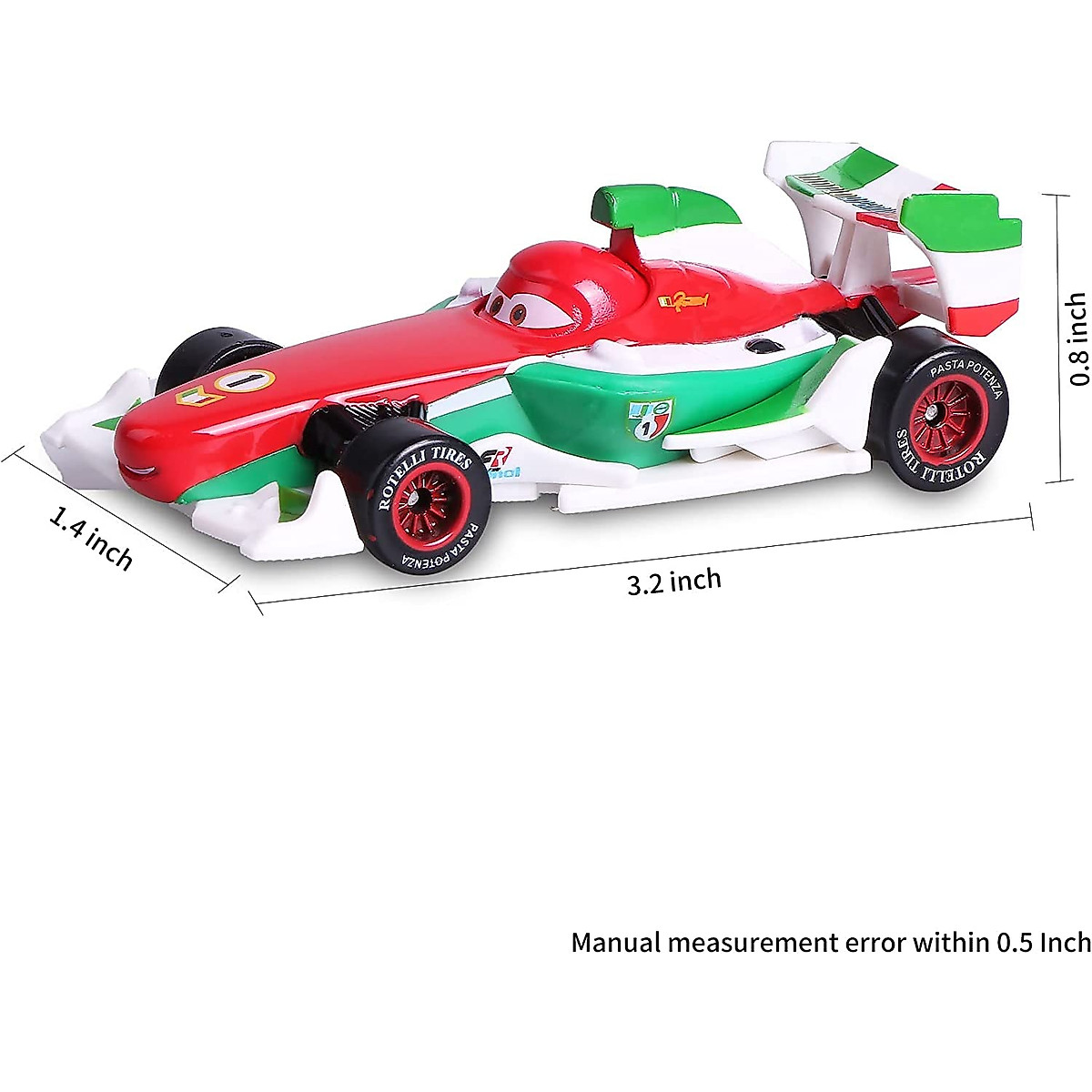 VIAMAZ Toy Cars 1:55 Scale Die-Casting Car Metal Alloy Boy Kid Toy, Birthday Gift for Kid, Safety Toy Cars for Kid, Multi-Color and Style for Choosing