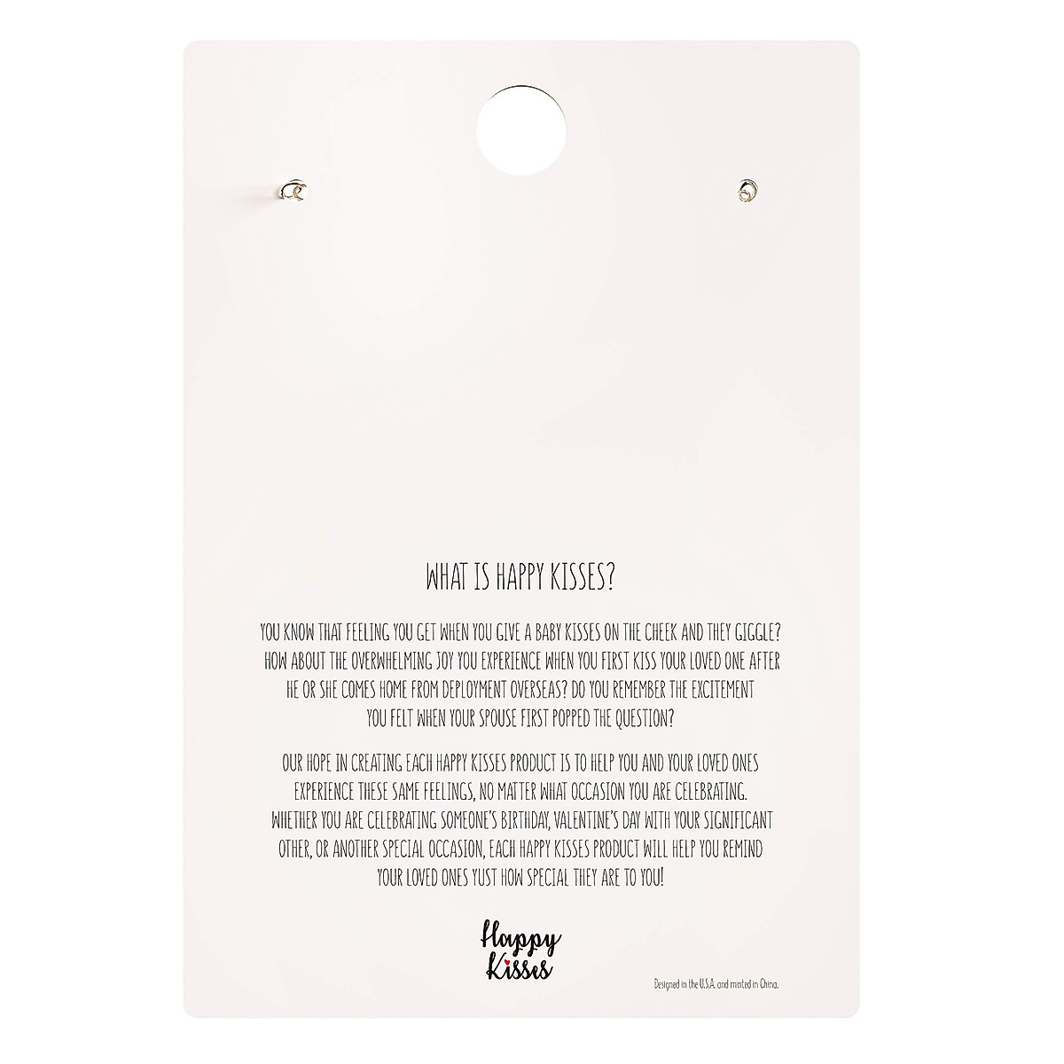 Happy Kisses Dinosaur T-Rex Necklace - Cute Pendant Gift - Sweet and Funny Message Card (Silver)