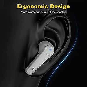 Kingstar Noise Cancelling Wireless Earbuds Bluetooth 5.1 in-Ear Hybrid Active Noise Cancelling Headphones, ANC ENC Bluetooth Earbuds Touch Control IPX5 Earphones 4-Mic Premium Stereo Sound