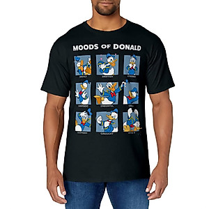 Disney Mickey And Friends Moods Of Donald Duck Short Sleeve T-Shirt