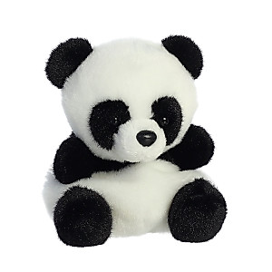 Aurora® Adorable Palm Pals™ Bamboo Panda™ Stuffed Animal - Pocket-Sized Play - Collectable Fun - White 5 Inches