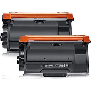 Juyudow Ultra High Yield Toner Cartridge for Brother TN880 TN-880 TN 880 HL-L6200DW MFC-L6700DW MFC-L6800DW HL-L6200DWT HL-L6300DW MFC-L6900DW Printer Toner Cartridge (Black, 2 Pack)
