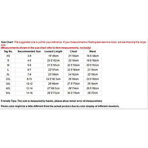 Manyakai Kids Girls Ballet Dance Gymnastics Leotard with Shorts Unitard Sports Biketard Bodysuit Black 14-16 Years