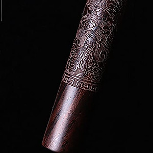 haowei 1Pcs Stainless Steel with Wooden Handle Puer Puerh Tea Knife Needle Professional Ice Pick Tea Cake Pick Tool for Breaking Prying Brick for Kitchen Bars Bartender Picnics Camping