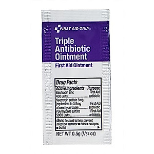 First Aid Only 90562 ANSI A 25-Person Emergency First Aid Kit for Office, Home, and Construction, 89 Pieces