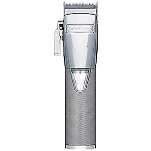 BaBylissPRO Barberology Hair Clipper For Men FX870S SILVERFX Cord/Cordless Professional Hair Clipper