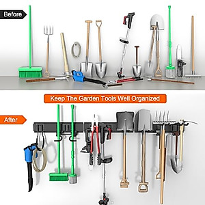 HOMSAILMO Under Sink Organizer and Storage, Kitchen Organization Rack with Double Sliding Cabinet Drawers, Multi-Purpose Storage Shelf Holder with 4 Hooks for Bathroom, Pantry