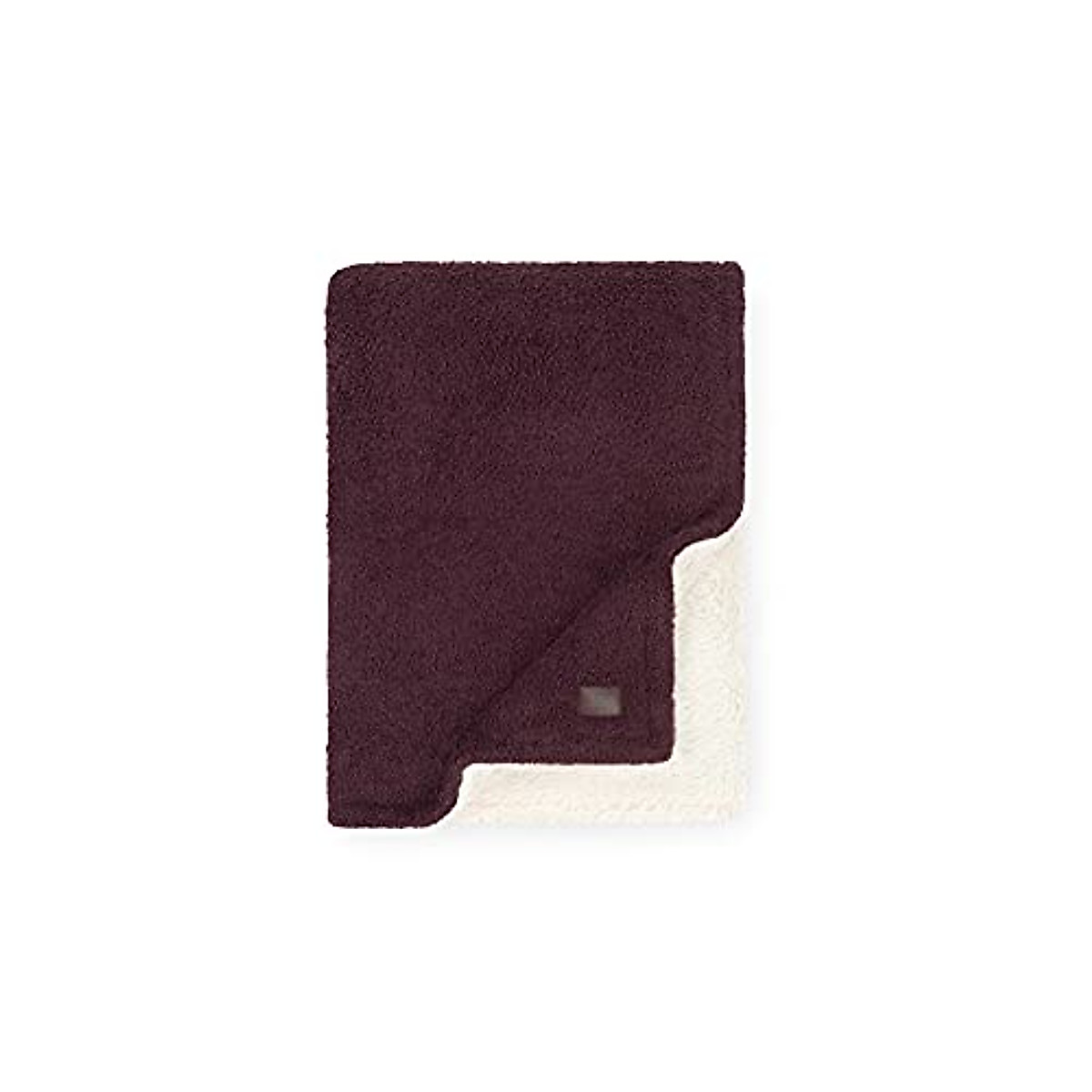 UGG Ana Knit Throw Blanket - Plush Oversized Reversible Accent Blanket - 50" x 70" - Port