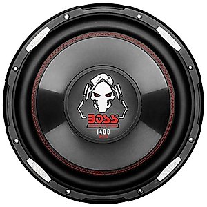BOSS Audio Systems P120F 1400 Watt, 12 Inch , Single 4 Ohm Voice Coil, Shallow Mount Car Subwoofer