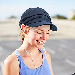 ColorSun Fashion Hat Cap with Brim Visor for Woman Ladies, Best for Daily Use