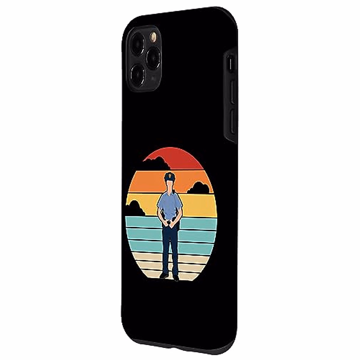 iPhone 11 Pro Max Retro Police Officer Prison Guard Corrections Officer Case
