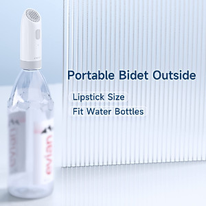 Insolife 2 Pack Portable Bidet for Travel, High Pressure Electric Rechargeable Handheld Personal Bidet on the Go for Hygiene Cleaning, Postpartum & Baby Care, ElderCare