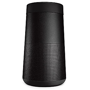 Bose SoundLink Revolve II Bluetooth Speaker, Triple Black with Charging Cradle