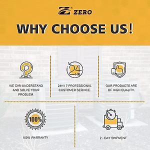 Zero ZR-H102 Trigger Start Propane Torch Head High Intensity Adjustable Flame Anti Scald Design Portable Nozzle,Compatible With Mapp,Propane,Map Pro Fuel