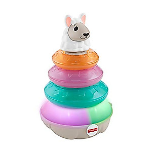 Fisher-Price Linkimals Lights & Colors Llama, Multi Color