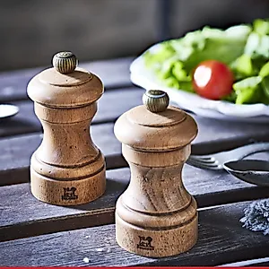 Peugeot Bistro Antique gift box, Distressed Beechwood 4 inch Salt Mill