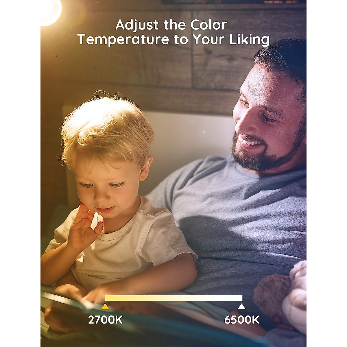 Govee LED Light Bulb Dimmable, Music Sync Color Changing Light Bulbs, A19 7W 60W Equivalent, No Hub Required Multicolor Bluetooth Light Bulbs with App Control for Party Home (Don't Support WiFi/Alexa)